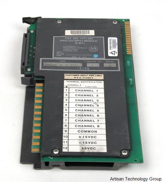 1771-IEC Allen-Bradley (8-Bit Analog Input Module) | ArtisanTG™