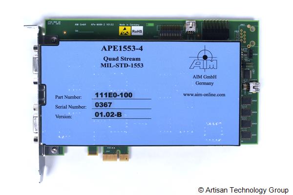AIM APE1553-4 (Quad Stream, Dual Redundant, MIL-STD-1553A/B Test and ...