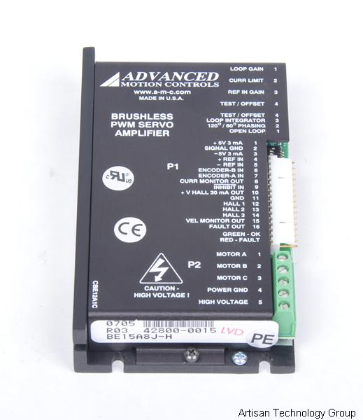 BE15A8J-H Advanced Motion Controls (Brushless PWM Servo Amplifier ...
