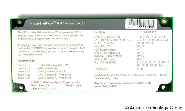 SBS IP-Precision-ADC (12-Bit Analog Input Module) | ArtisanTG™