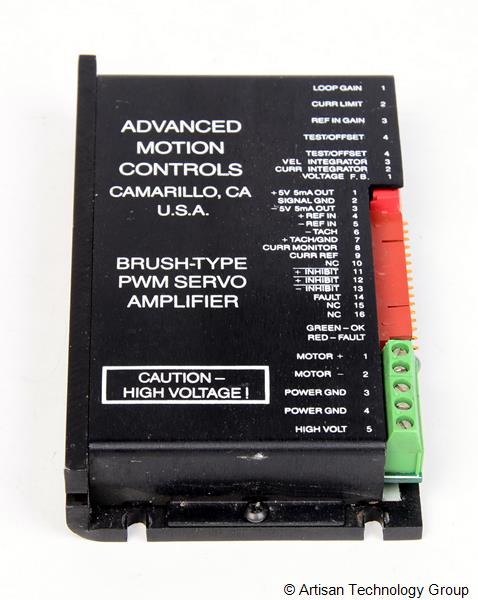 12A8 Advanced Motion Controls (Analog Servo Drive) | ArtisanTG™