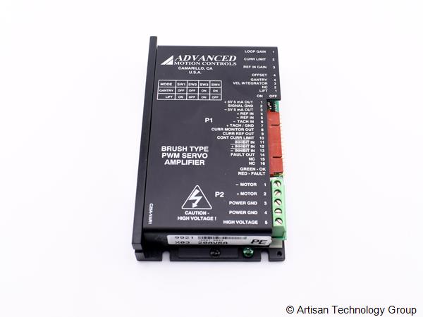 20AVRA Advanced Motion Controls (Brush Type PWM Servo Amplifier) | ArtisanTG™