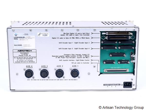 DR500R-4-B-40/X2 Aerotech (4-Axis Drive Chassis - Modules Sold ...
