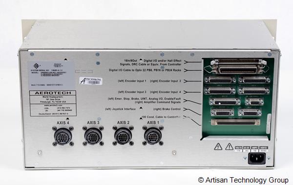 DR500R-A-80-80 Aerotech (4-Axis Drive Chassis - (4) AS32020C Installed ...