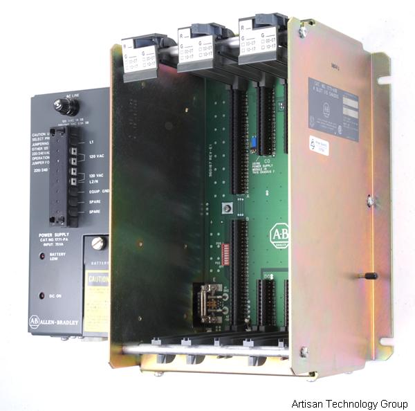 1771-A1B Rockwell / Allen-Bradley (4-Slot I/O Chassis w/ 1771-PA Power ...