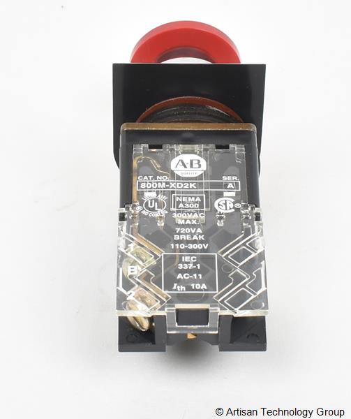 800MR-D6 Allen-Bradley (Momentary Contact Push Button, Non-Illuminated, IEC Oiltight Operators ...