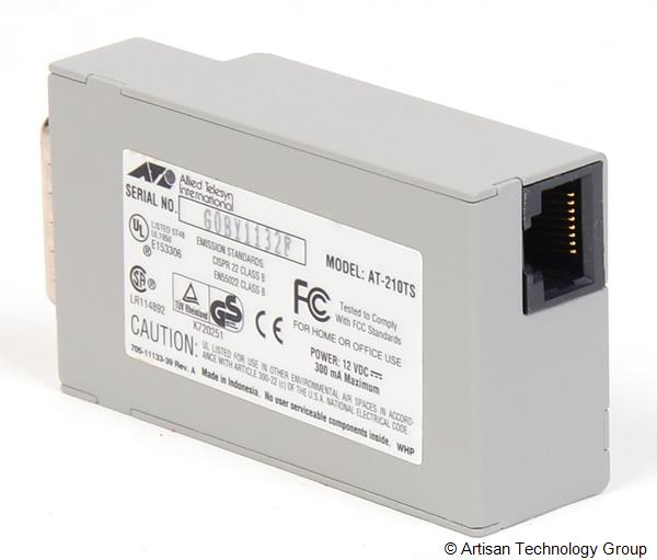 AT-210TS Allied Telesis (Slim-Line CentreCOM Twisted Pair Transceiver ...