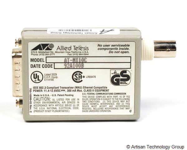 AT-MX10C Allied Telesis (CentreCOM 10 Base 2 Micro Transceiver) | ArtisanTG™