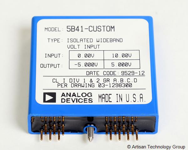 5B41-Custom Analog Devices (High Performance Plug-In Signal Conditioner ...
