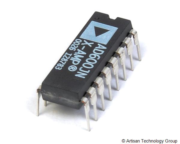 AD600JN Analog Devices (Dual, Low Noise, Wideband Variable Gain ...