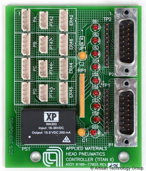 0100-77055 Applied Materials (Head Pneumatic Controller Board (Titan II ...
