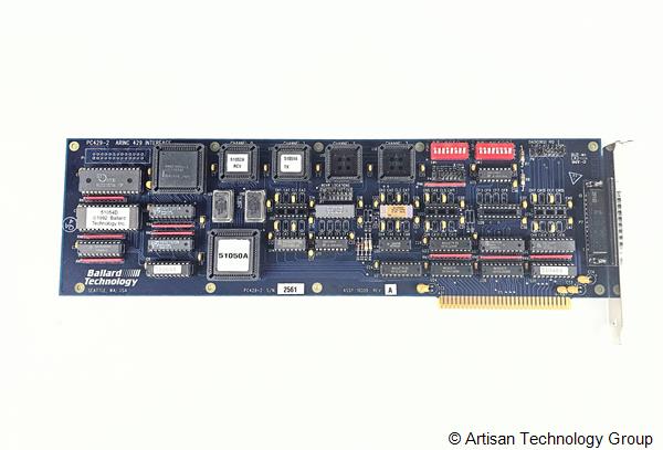 PC429-2/1R1T Ballard Technology (ISA Interface for ARINC 429 Module ...