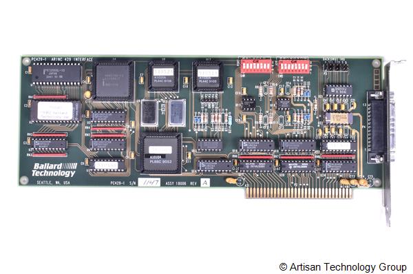 PC429-1 Ballard Technology (ISA Interface for ARINC 429 Module ...