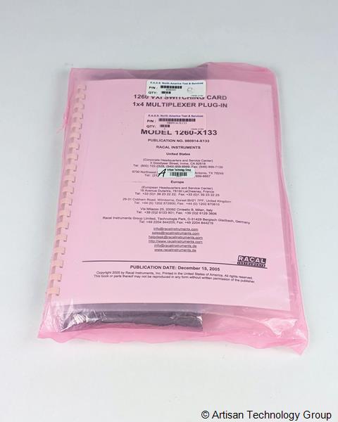 1260-X133 Racal (Plug-In Switch Module) | ArtisanTG™