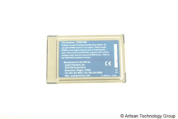 PCM2-WIN Audio Precision (PCMCIA to Audio Precision Interface Bus ...
