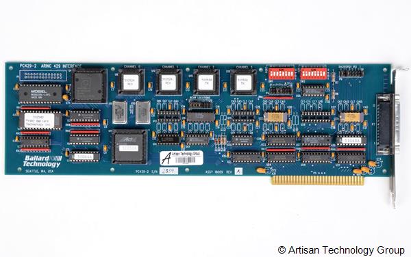 PC429-2/2R2T Ballard Technology (ISA Interface for ARINC 429 Module ...
