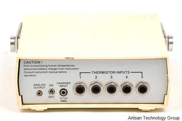 8502-16 Cole-Parmer (Five-Channel Scanning Thermistor Thermometer ...