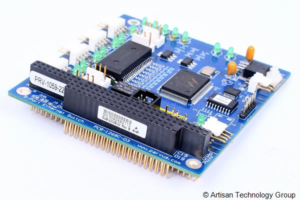 PRV-1059-22 Parvus (5-Port PC/104 10/100 Fast Ethernet Switch) | ArtisanTG™