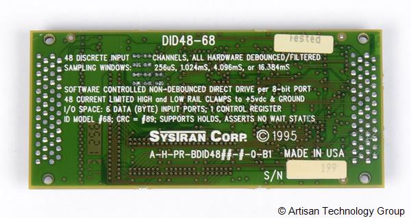 DID48-68 Systran (48-Channel, Debounced Discrete Input IP Module ...