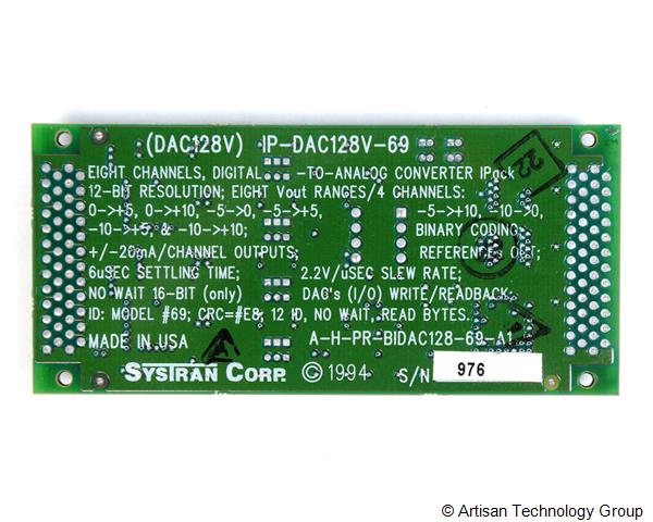 IP-DAC128V-69 Systran (IndustryPack Digital-Analog Converter Module ...