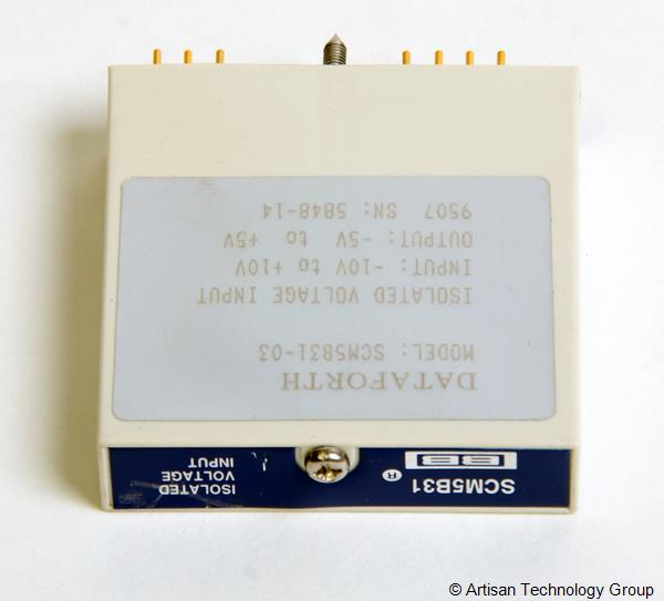 SCM5B31-03 Dataforth (Narrow Bandwidth Analog Voltage Input Module) | ArtisanTG™