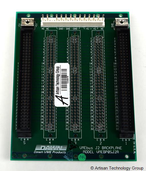 VMEBP05J2R Dawn VME (5-Slot Monolithic VMEbus Backplane) | ArtisanTG™