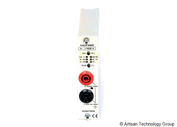 DAQP-DMM Dewetron (Isolated High-Voltage Rear Plug-In Module) | ArtisanTG™