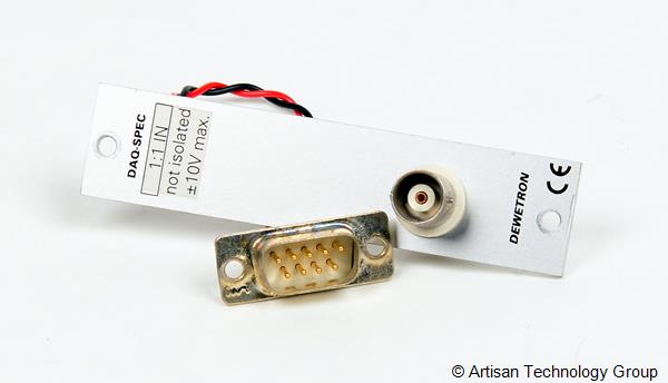 DAQ-SPEC Dewetron (Rear Plug-In Module) | ArtisanTG™