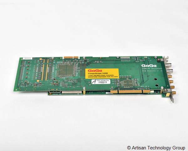 GaGe CompuScope 14200 (14 Bit, 200MS/s Dual Channel Waveform Digitizer ...