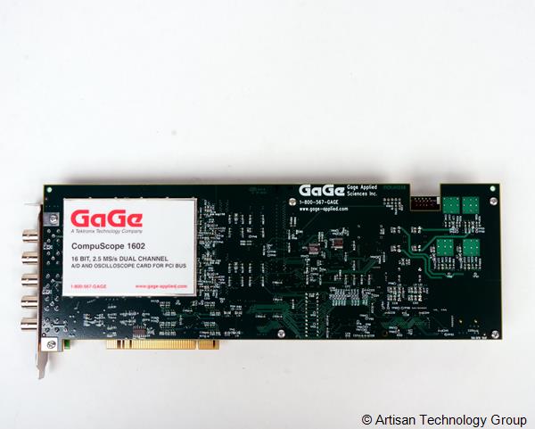 GaGe CompuScope 1602-8M (PCI Bus Ultra-Fast Waveform Digitizer Card ...