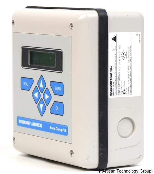 1055-01-11-24 Rosemount Analytical (Solu Comp II Single Measurement pH ...