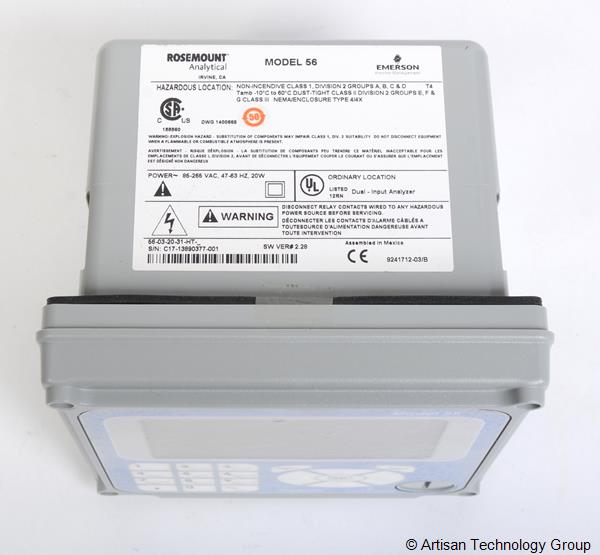 56-03-20-31-HT Rosemount Analytical (Dual Channel Transmitter Display ...