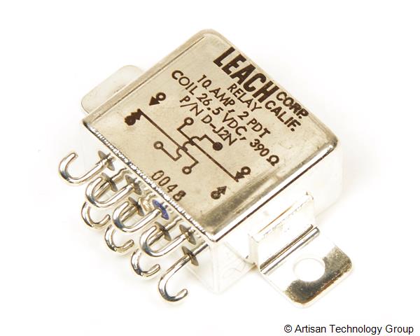 D-J2N Leach (10 A, 2 PDT Relay) | ArtisanTG™
