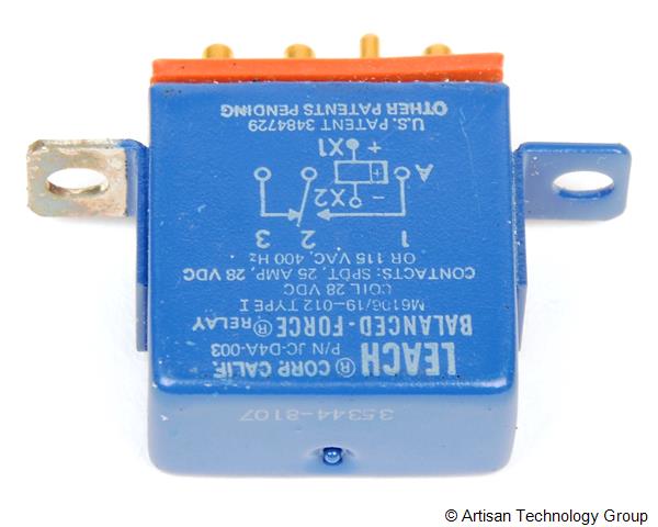 JC-D4A-003 Leach (Nonlatch Relay) | ArtisanTG™