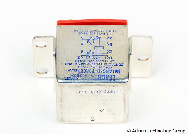 KA-X9E-004 Leach (Nonlatch, AC Coil 4 PDT 10 AMP Relay) | ArtisanTG™