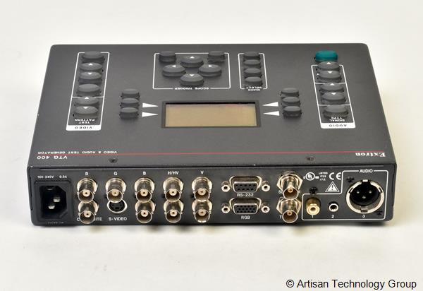 VTG 400D Extron (Programmable Video and Audio Test Generator) | ArtisanTG™