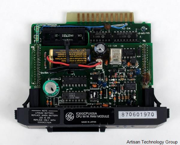IC610CPU105A GE Fanuc (PLC Module) | ArtisanTG™