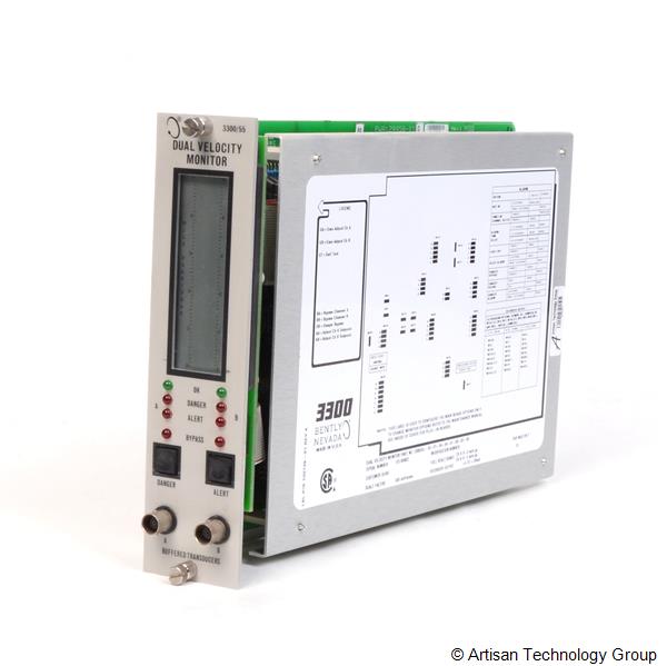 3300/55-03-01-04-04-01-00-02-00 Bently Nevada (Dual Velocity Monitor ...