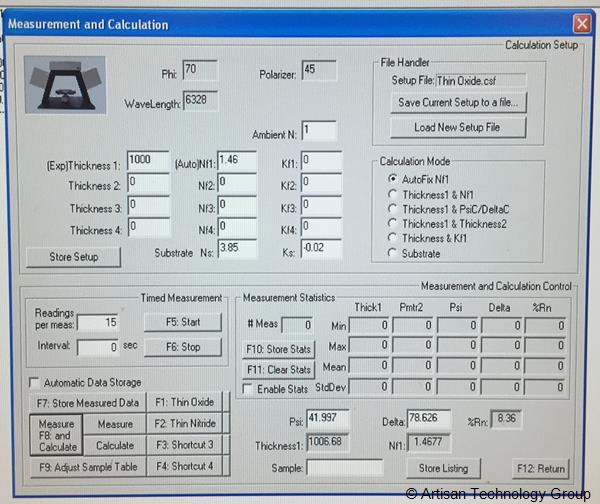 Used LSE Gaertner Scientific (Stokes Ellipsometer) | ArtisanTG™