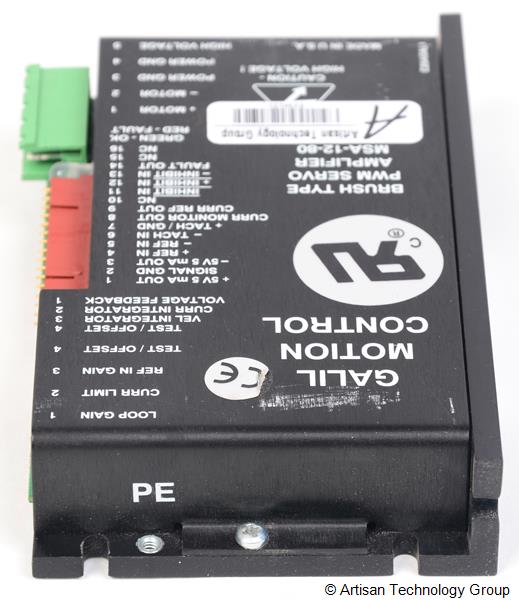 MSA-12-80 Galil Motion Control (Brush Type PWM Servo Amplifier ...