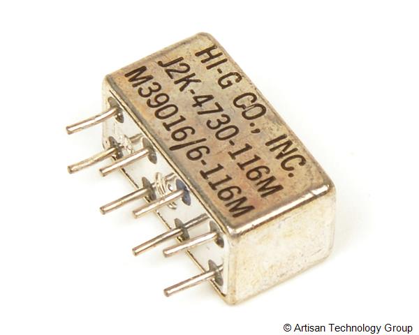 HI-G M39016/6-116M (Half Size Crystal CAN Relay) | ArtisanTG™
