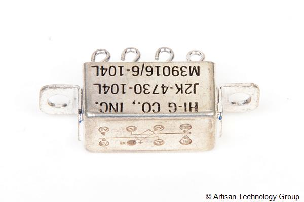HI-G M39016/6-104L (Half Size Crystal CAN Relay) | ArtisanTG™