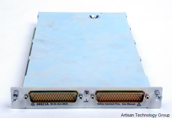 34921A Agilent (40-Channel Armature Multiplexer with Low Thermal Offset ...