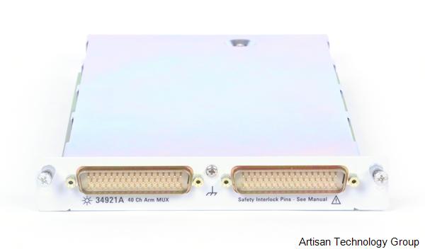 HP 34921A (40-Channel Armature Multiplexer with Low Thermal Offset ...