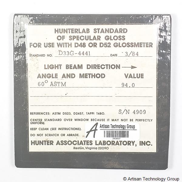 D33G-4441 HunterLab (Black Color Standard) | ArtisanTG™