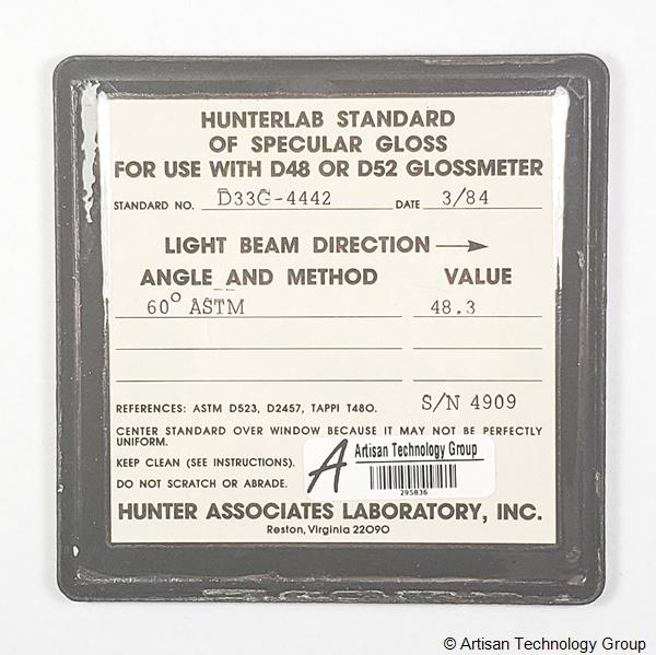 D33G-4442 HunterLab (Black Color Standard) | ArtisanTG™