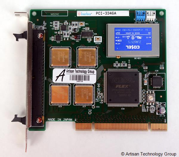 PCI-3346A Interface (12-Bit 16-Channel Digital-to-Analog Output PCI Module) | ArtisanTG™