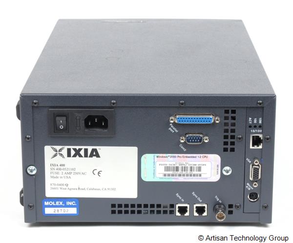 IXIA 400 (Traffic Generator/Analyzer Chassis) | ArtisanTG™