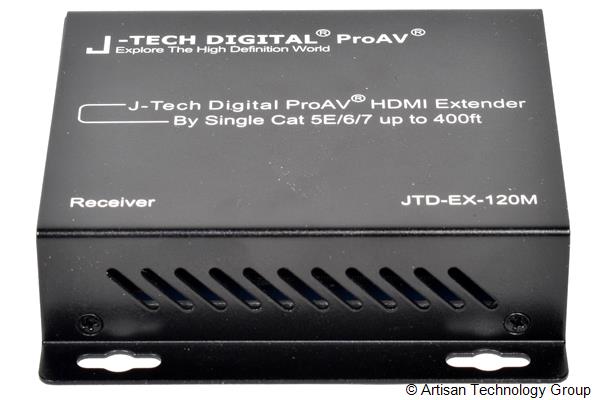 JTD-EX-120M J-Tech Digital (HDMI Extender Over Single CAT5e/6 Receiver ...