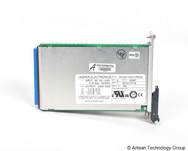 PCI204-1022-4-PSNG Jasper Electronics (200 Watt cPCI Power Supply) | ArtisanTG™